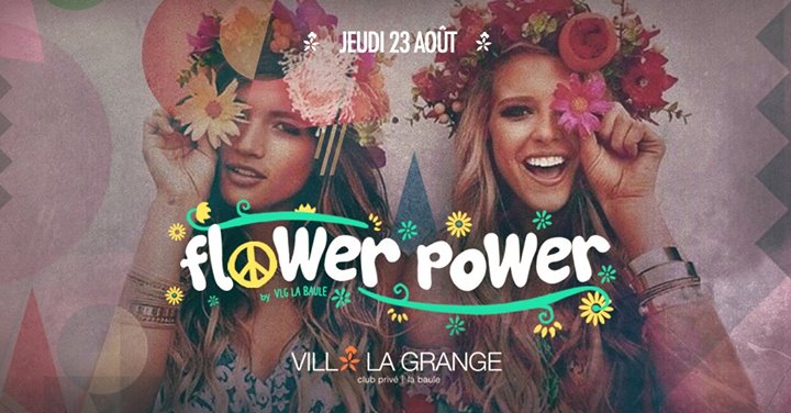 Jeudi 23 août | Flower Power - Club privé, Lieu de réception - La Baule - Villa La Grange